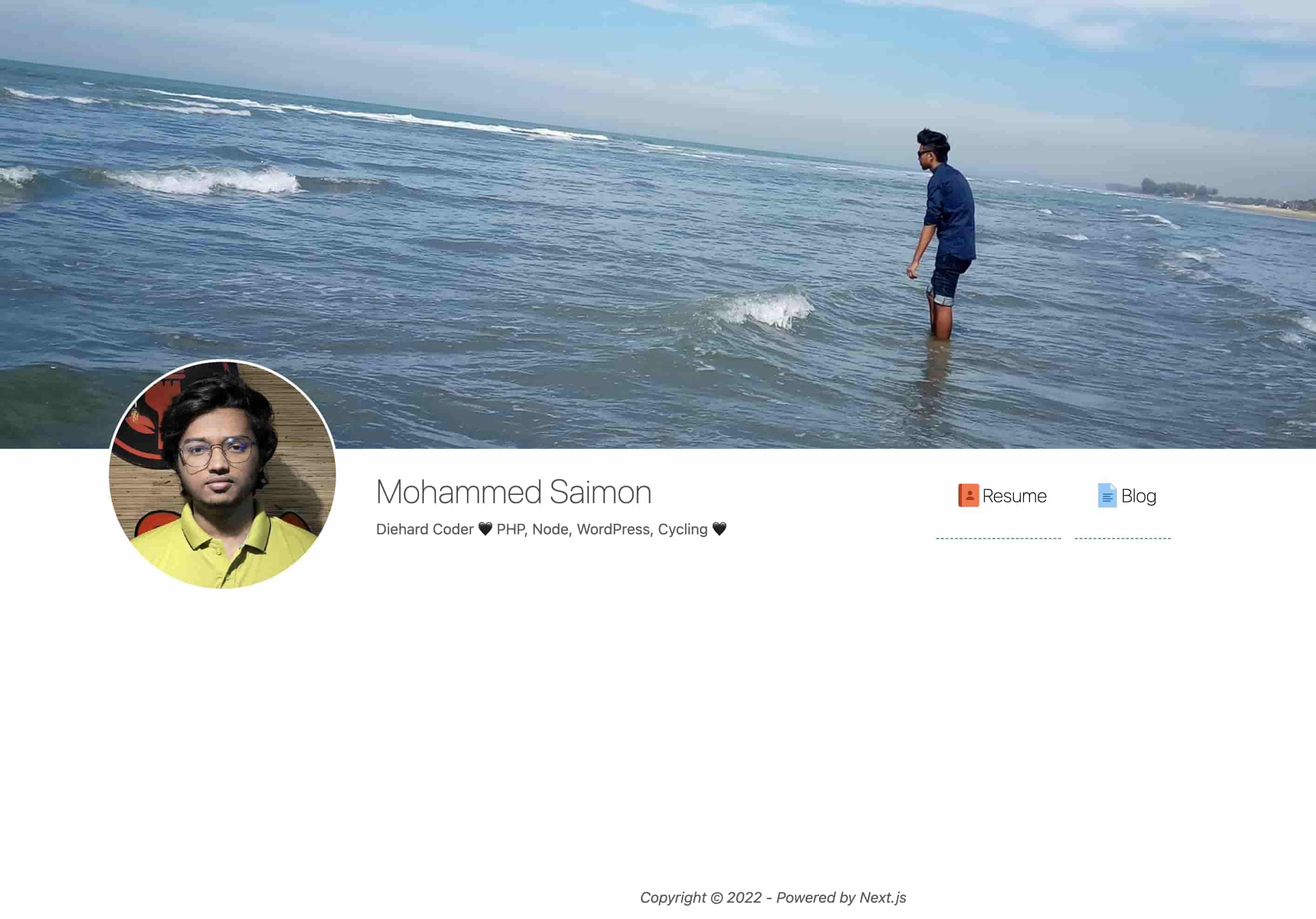 Mohammed Saimon | Personal Blog